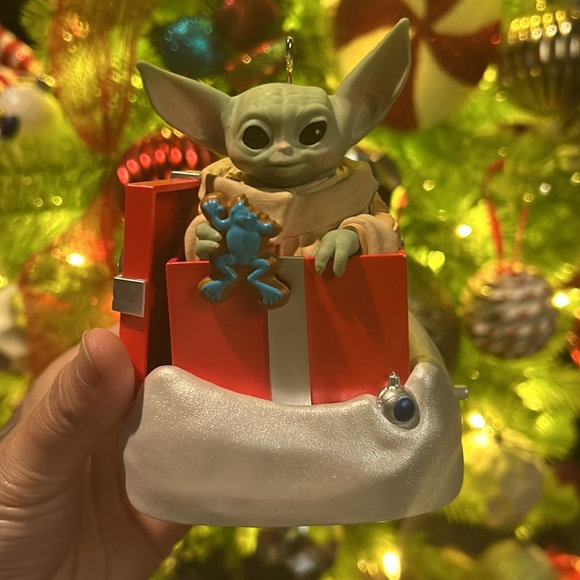 Hallmark | Other | Hallmark Christmas Animated Disney Star Wars Grogu ...